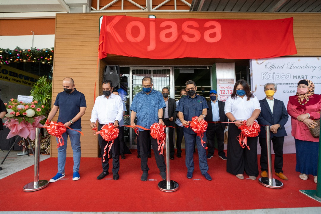 KOJASA MART SECOND OUTLET OPEN AT ANJUNG SELERA | Qhazanah Sabah Berhad